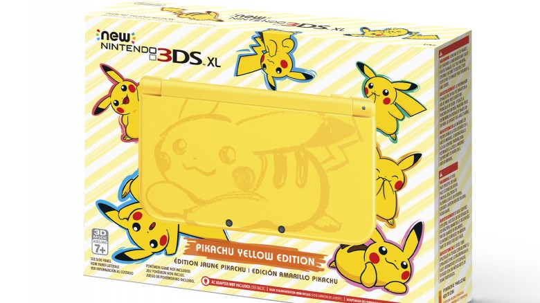Pikachu Yellow Edition New Nintendo 3DS XL Coming Soon