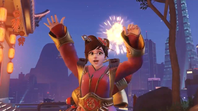 Overwatch Bug Makes Mei Thinner